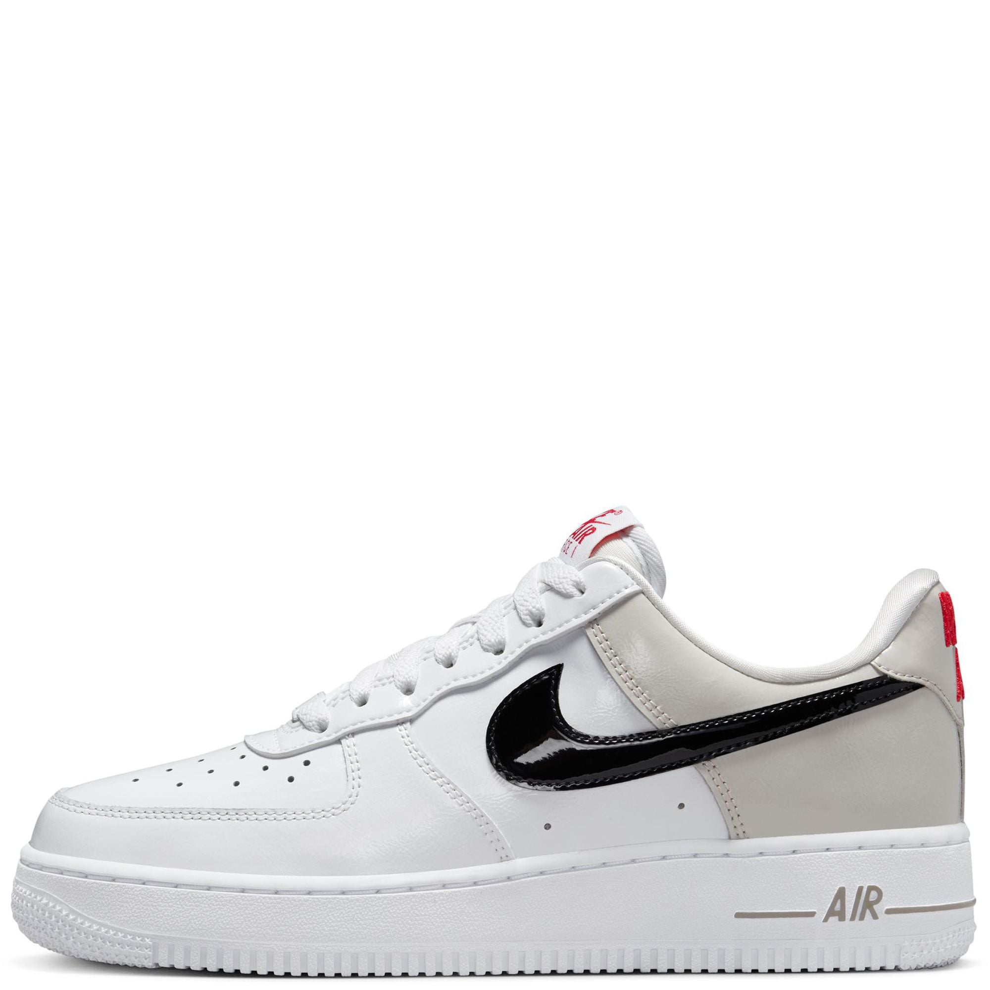 Women's Nike Air Force 1 '07 ESS SNKR Lt Iron Ore/Black-White (DQ7570 ...