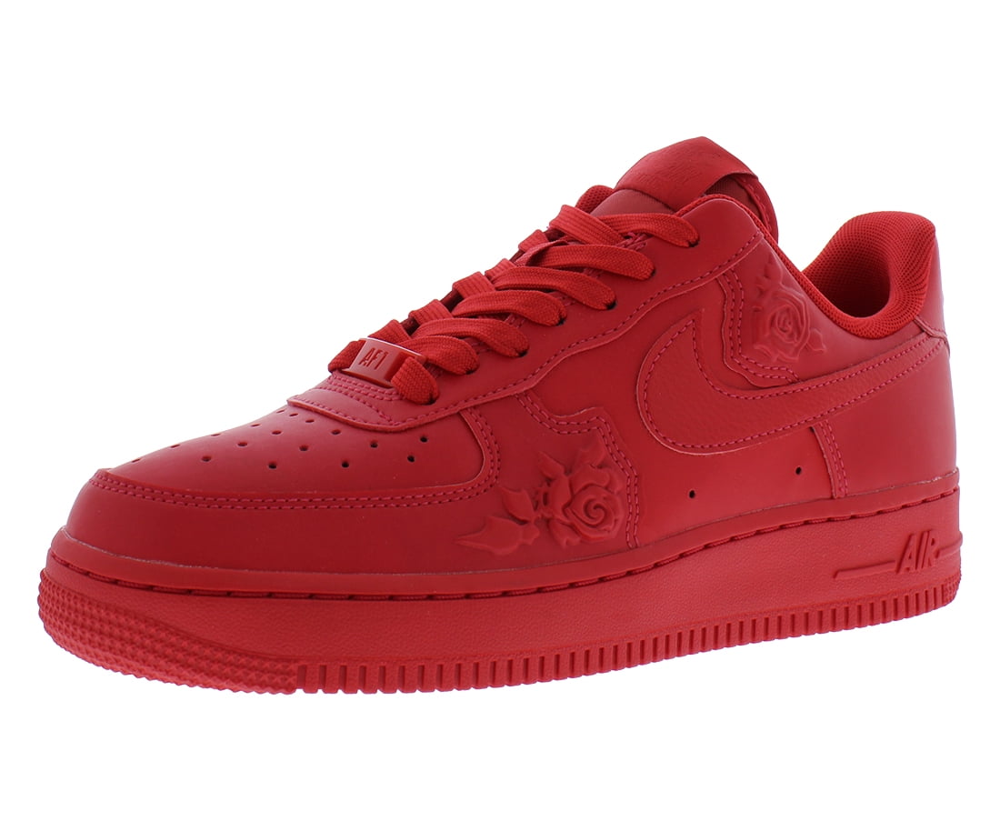 Nike Air Force 1 '07 Leather Womens Shoes Size 8, Color: University Red ...