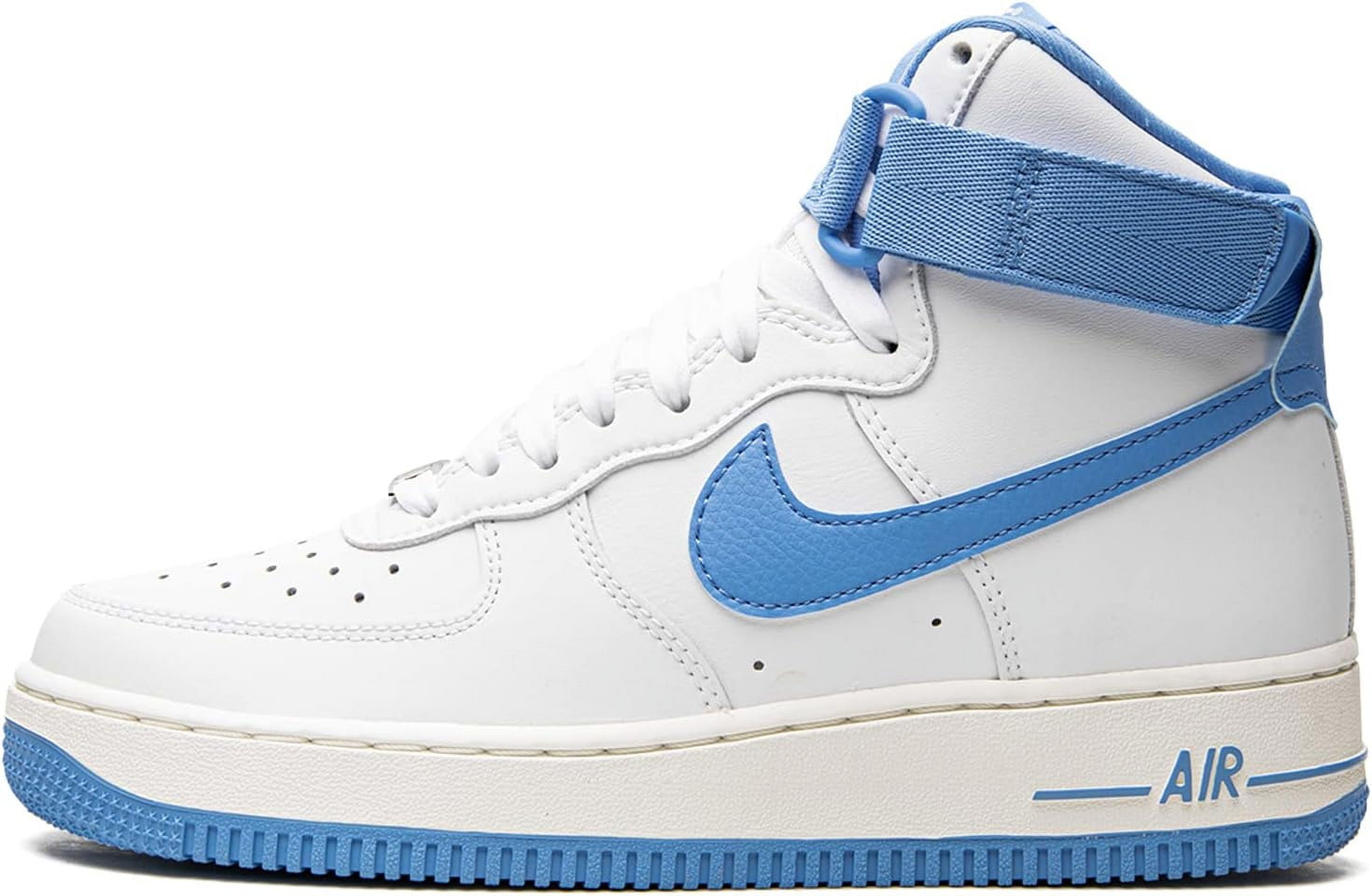 Women's Nike Air Force 1 High OG QS White/University Blue-Sail (DX3805 100) - 12.5 - Walmart.com