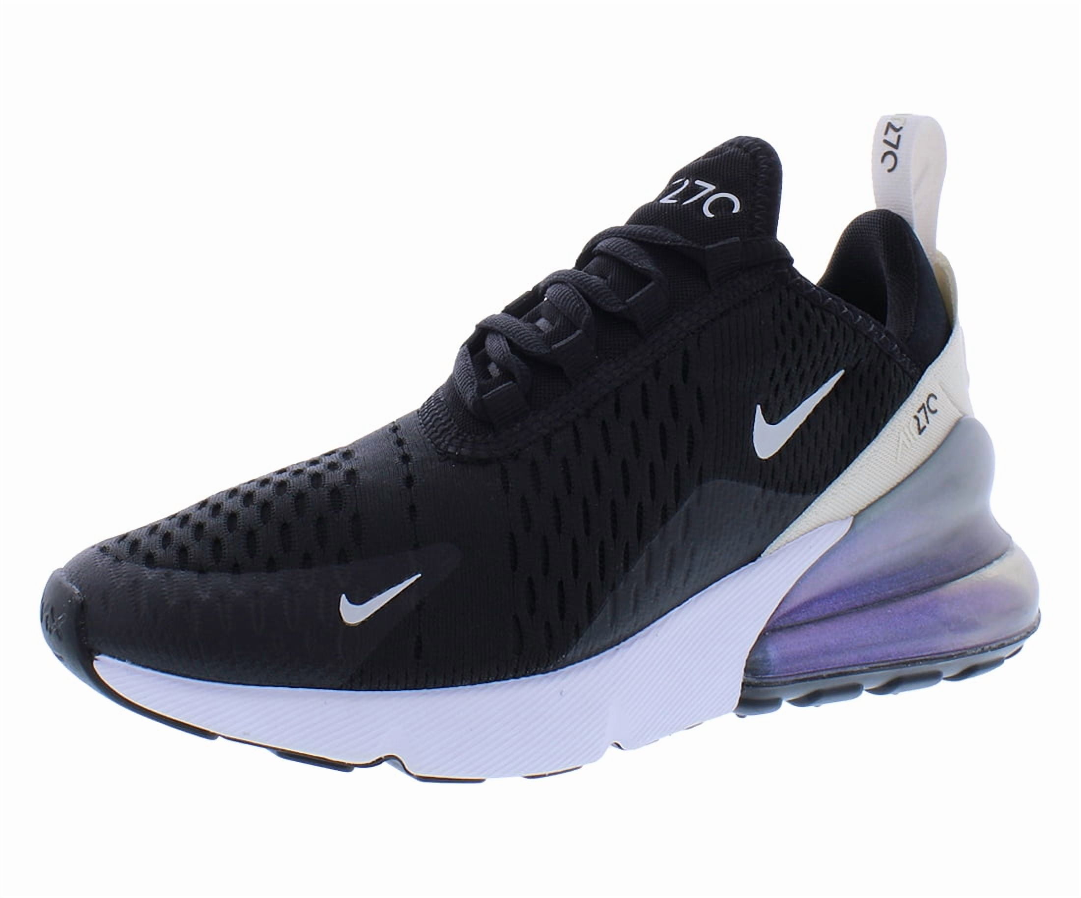 Nike Women's Air Max 270 Black/Metallic Silver-Phantom, Style DZ7736 ...