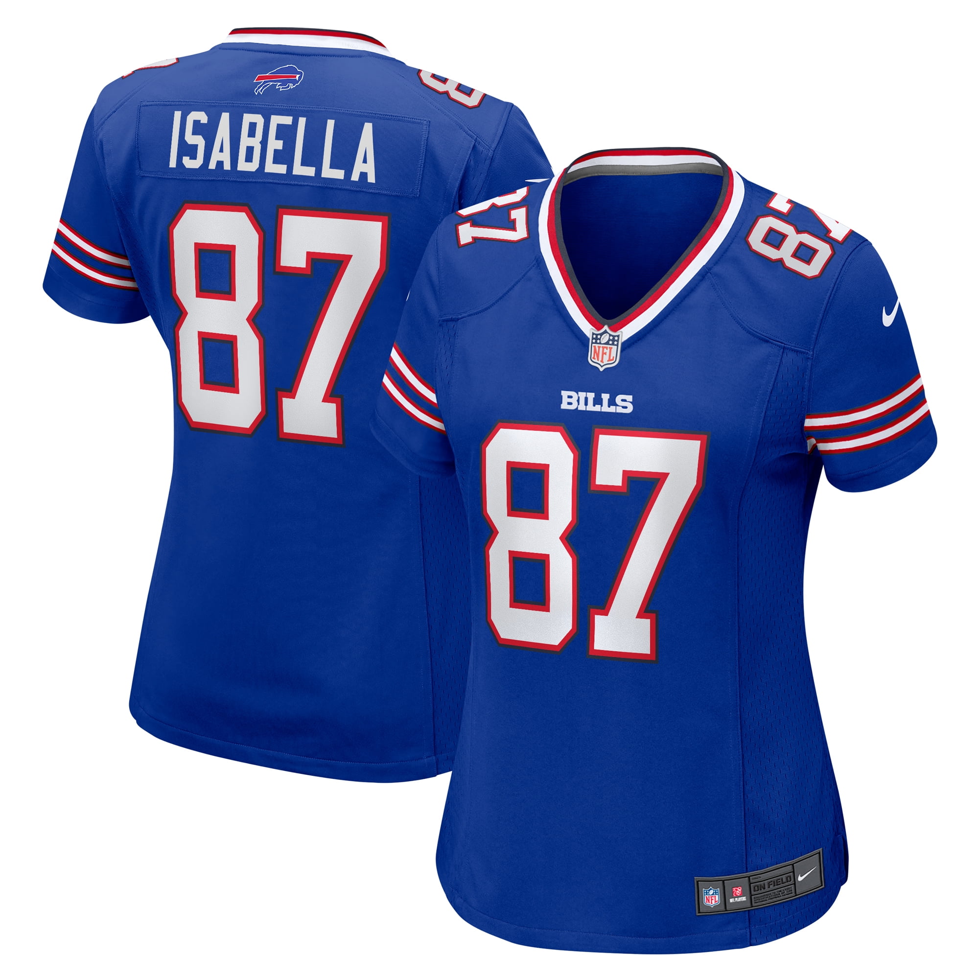 Women's Nike Andy Isabella Royal Buffalo Bills Team Game Jersey ...