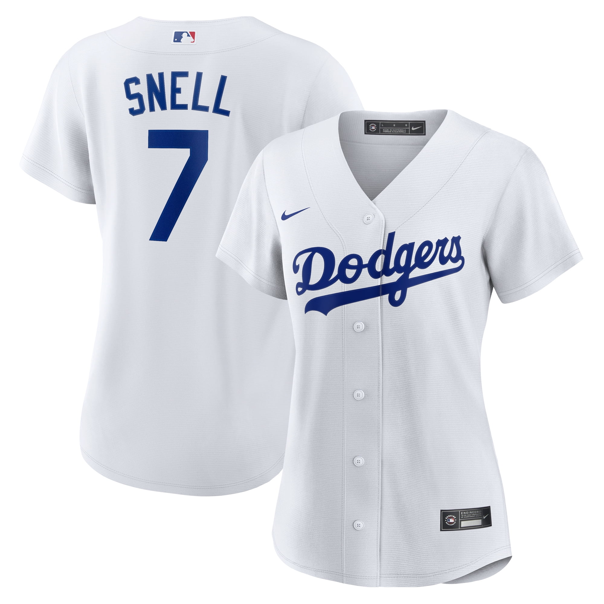 Women's Nike Blake Snell White Los Angeles Dodgers Home Replica Player ...