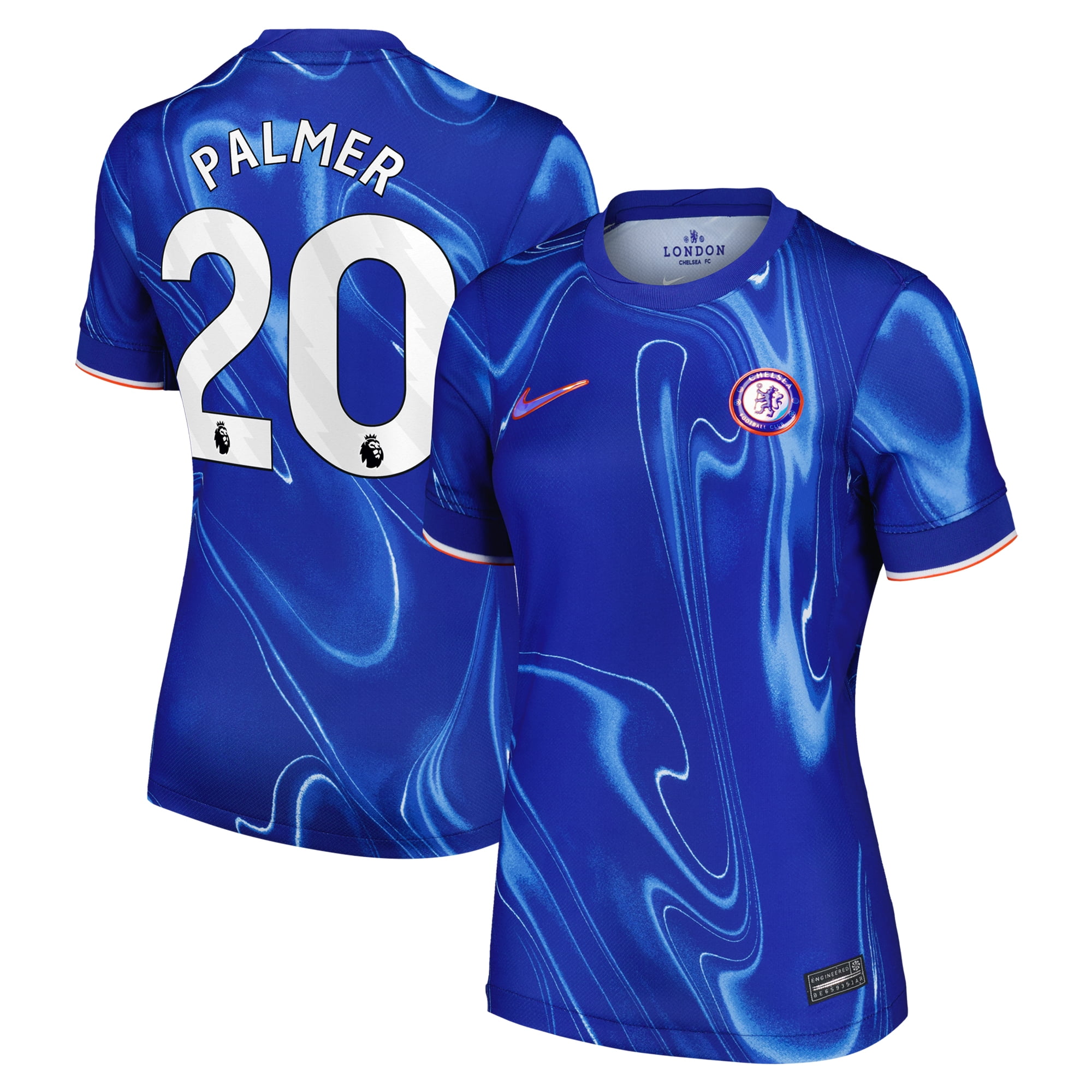 Women's Nike Cole Palmer Blue Chelsea 2024/25 Home Replica Player ...