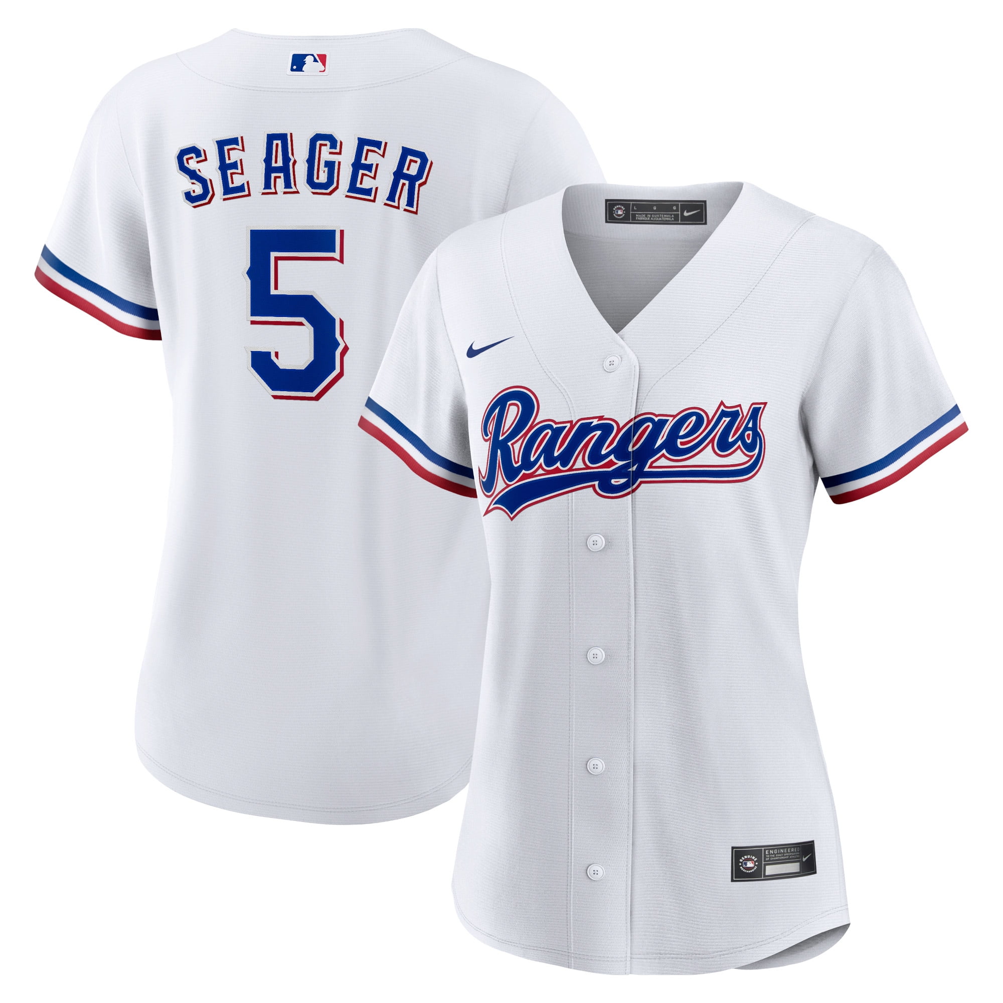 Women's Nike Corey Seager White Texas Rangers Home Replica Player ...