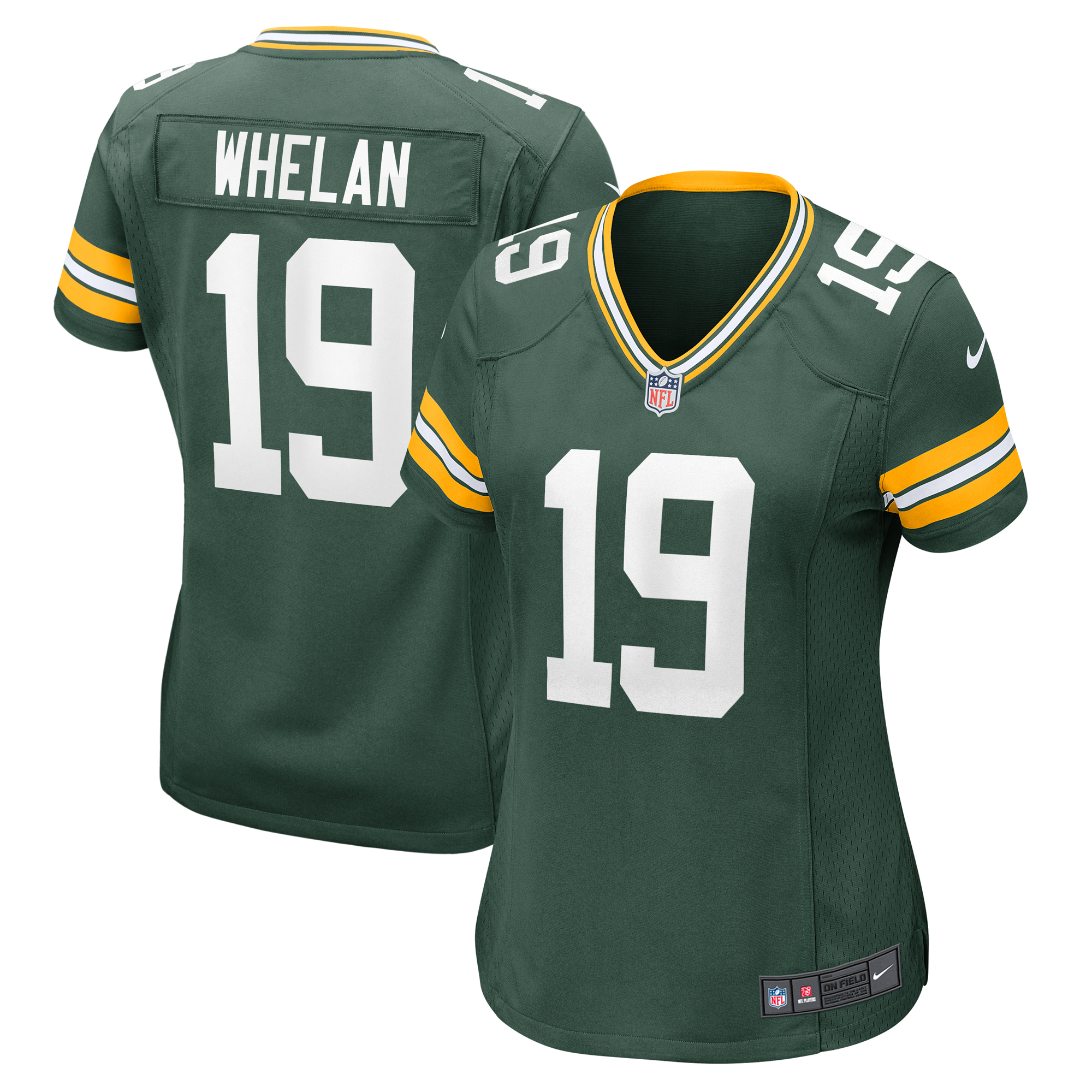 Women's Nike Daniel Whelan Green Green Bay Packers Game Jersey ...