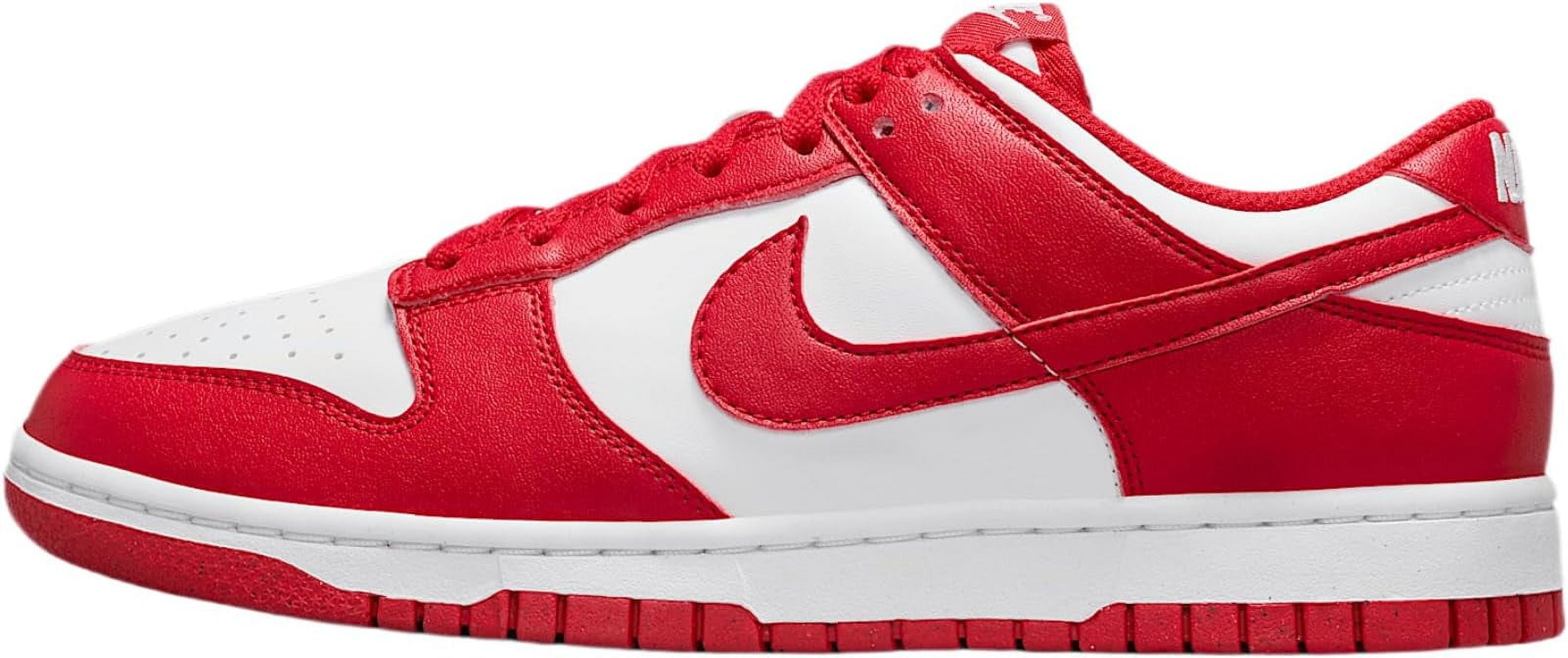 Women's Nike Dunk Low Next Nature White/University Red-Wht (DD1873 116 ...