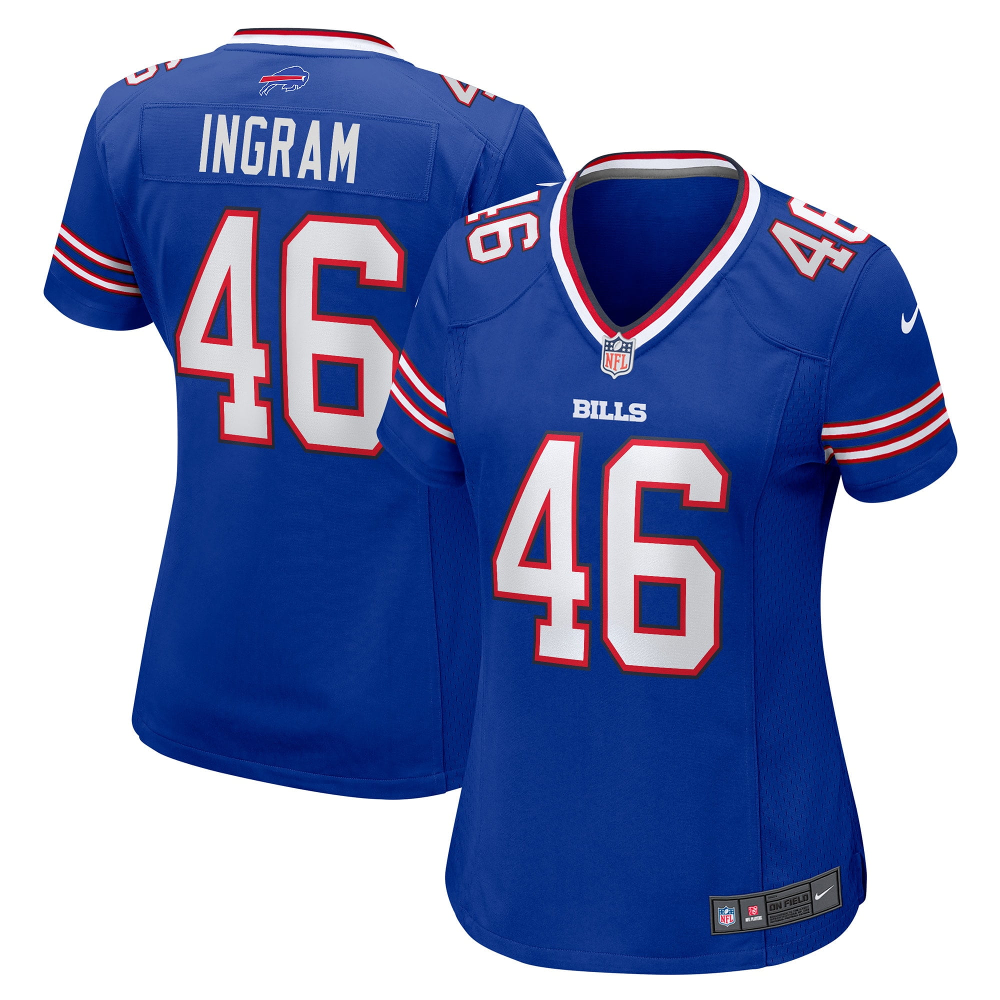 Women's Nike Ja'Marcus Ingram Royal Buffalo Bills Player Game Jersey ...