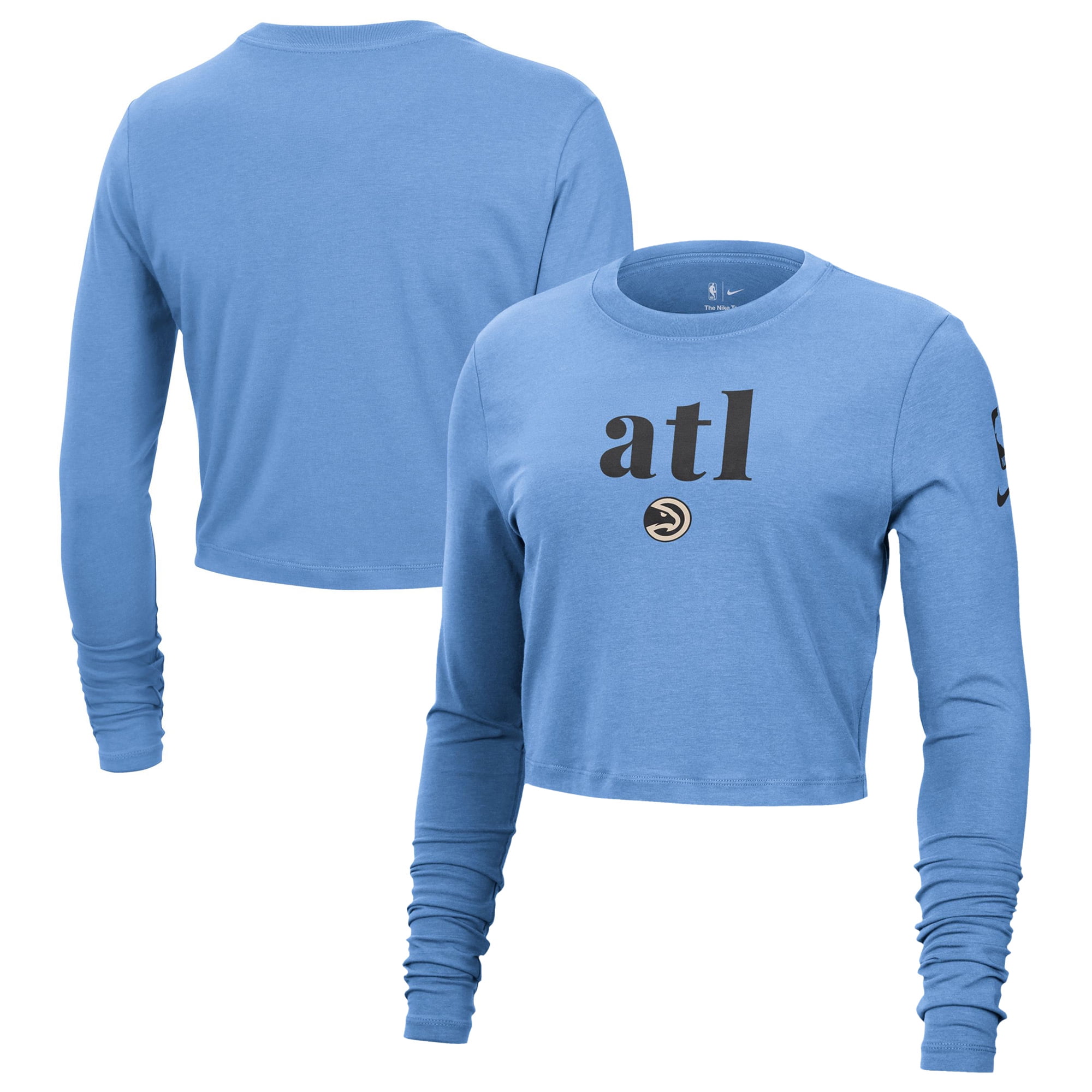 Women's Nike Light Blue Atlanta Hawks 2024/25 City Edition Essential ...