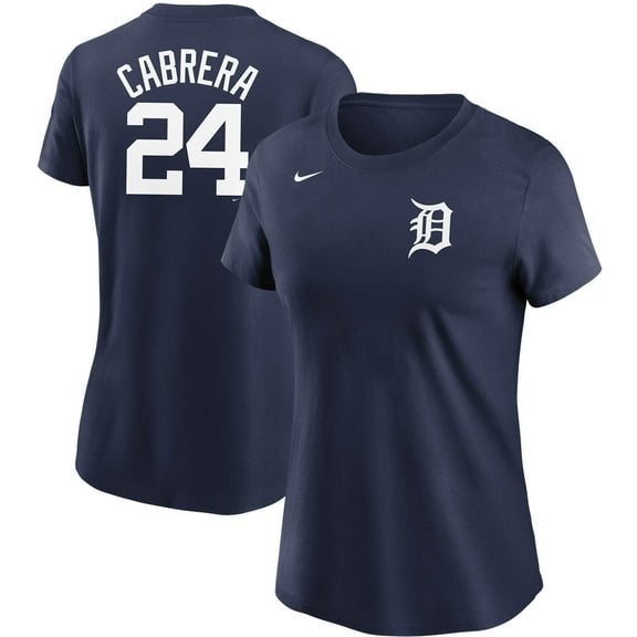 Men's Nike Kerry Carpenter Navy Detroit Tigers Home Name & Number T ...