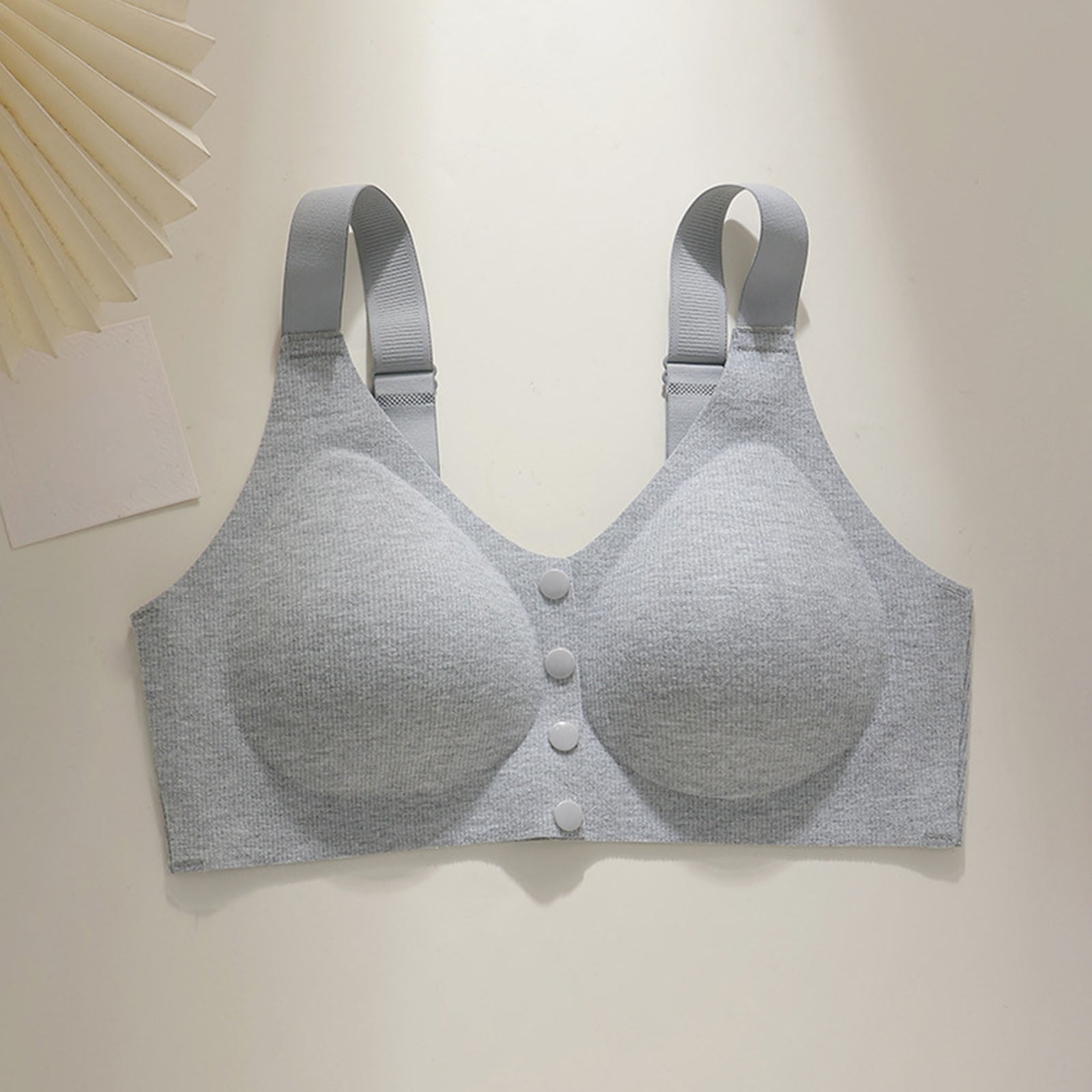 Women's Nursing Bra Maternity Sleeping Underwear Wireless Comfort Bra ...