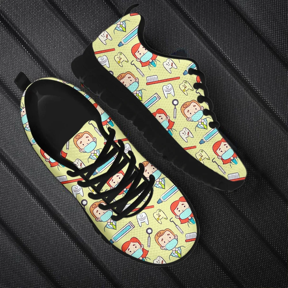 Women's Nursing Shoes Anti-Slip Flat Shoes Doctor Nurse Medical Female ...