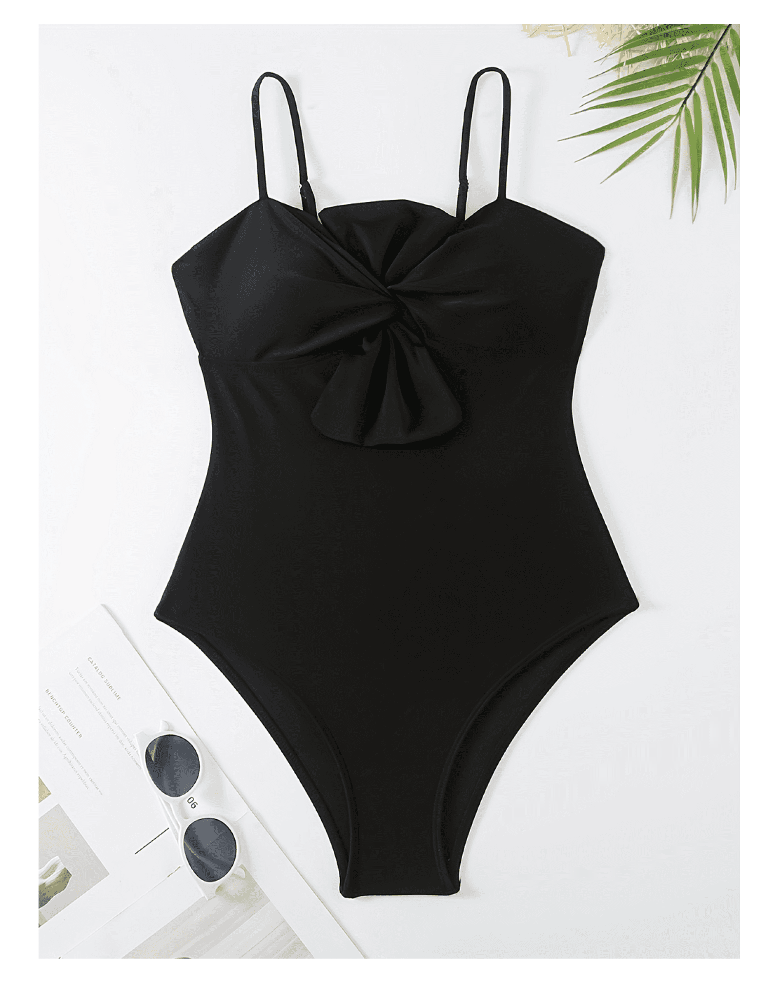 Women's One Piece Swimsuit Bowknot Backless - Swimsuit with Mesh Cover ...