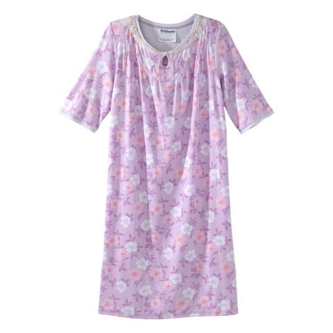 Open Back Night Gown For Ladies - Assisted Dressing Hospital Gown ...