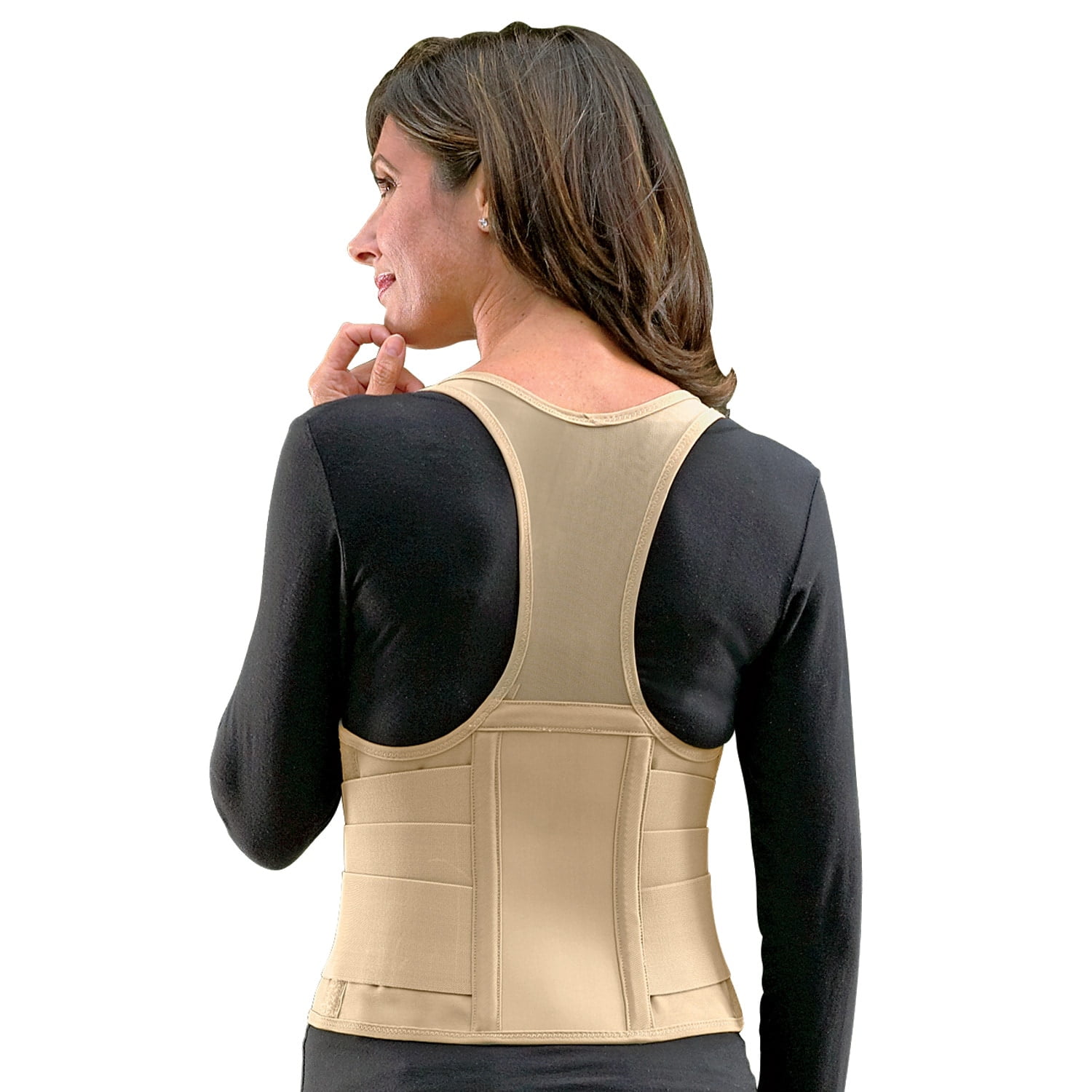 Women's Original Cincher Back Posture Spinal Alignment Support - Tan ...