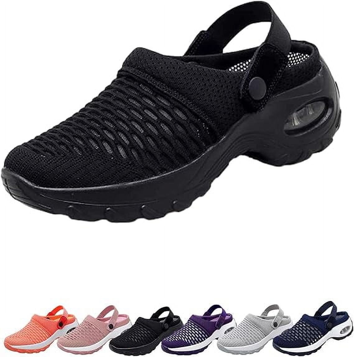 Women's Orthopedic Clogs with Air Cushion Support to Reduce Back and ...