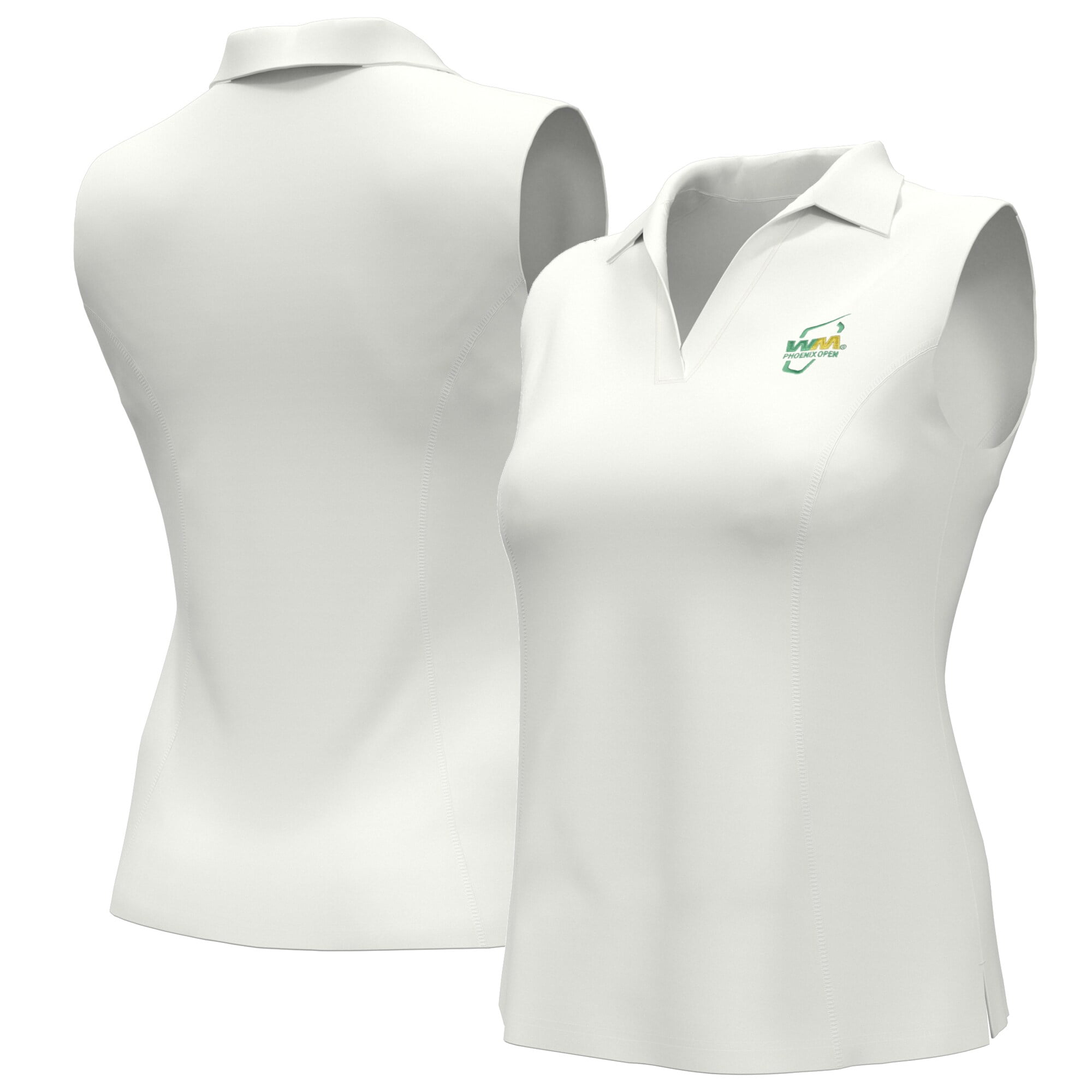 Women's PGA TOUR White Waste Management Phoenix Open Airflux Sleeveless ...