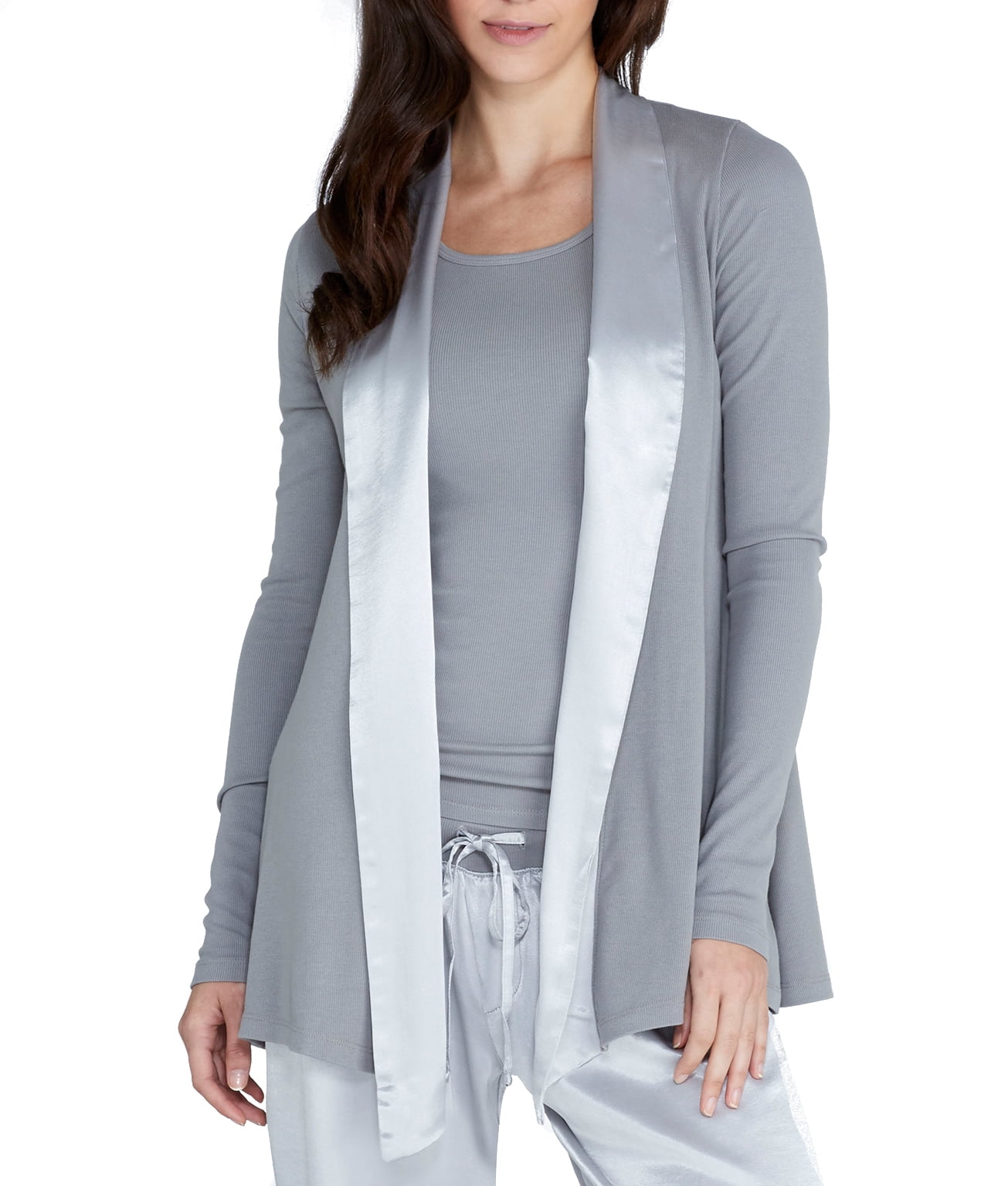 Women's PJ Harlow Shelby Swing Jacket with Pockets (Dark Silver M ...