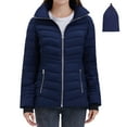 Women's Packable Puffer Jacket Lightweight Puffer Jacket Winter Warm ...