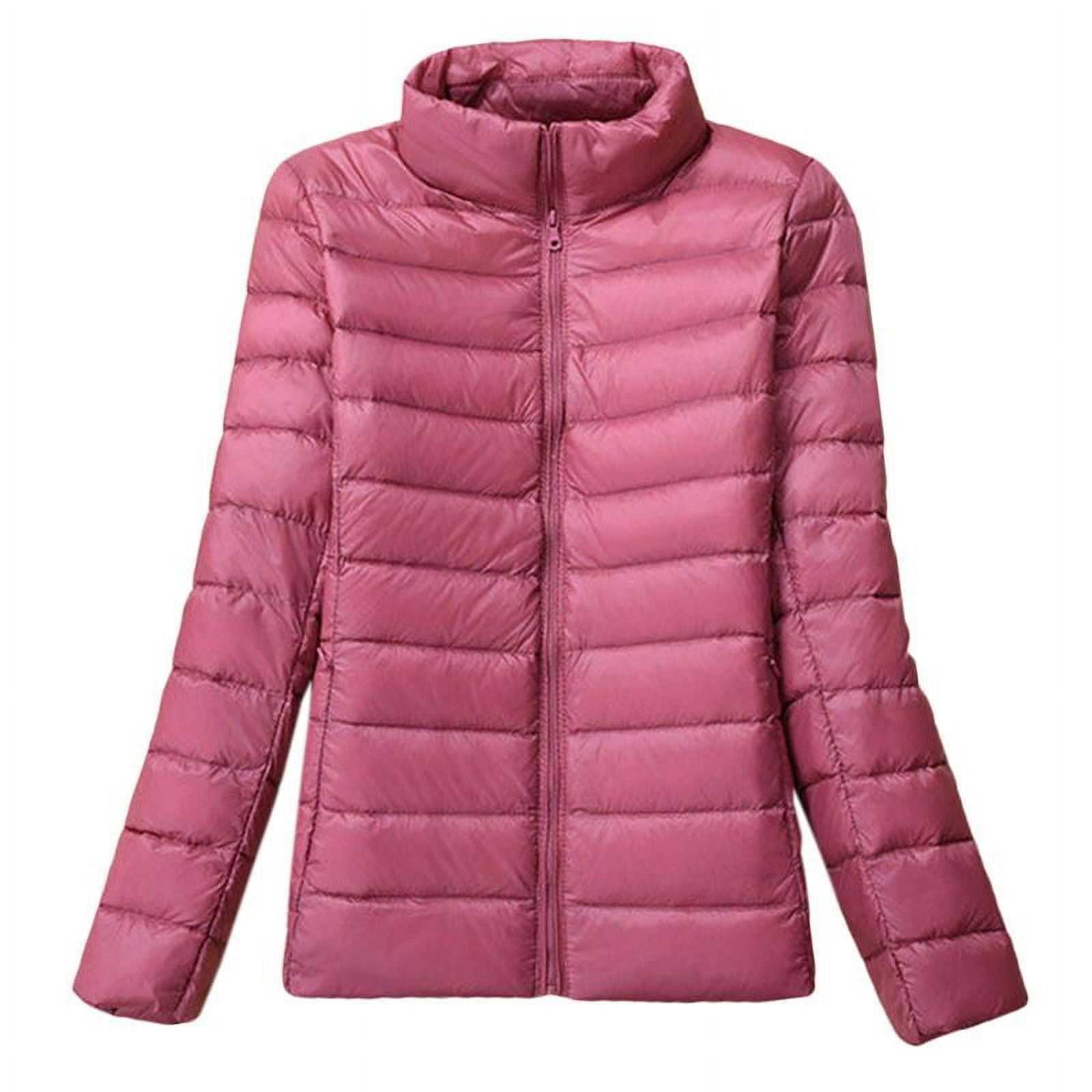 Women's Packable Ultra Light Weight Short Down for Jacket Thin Slim ...