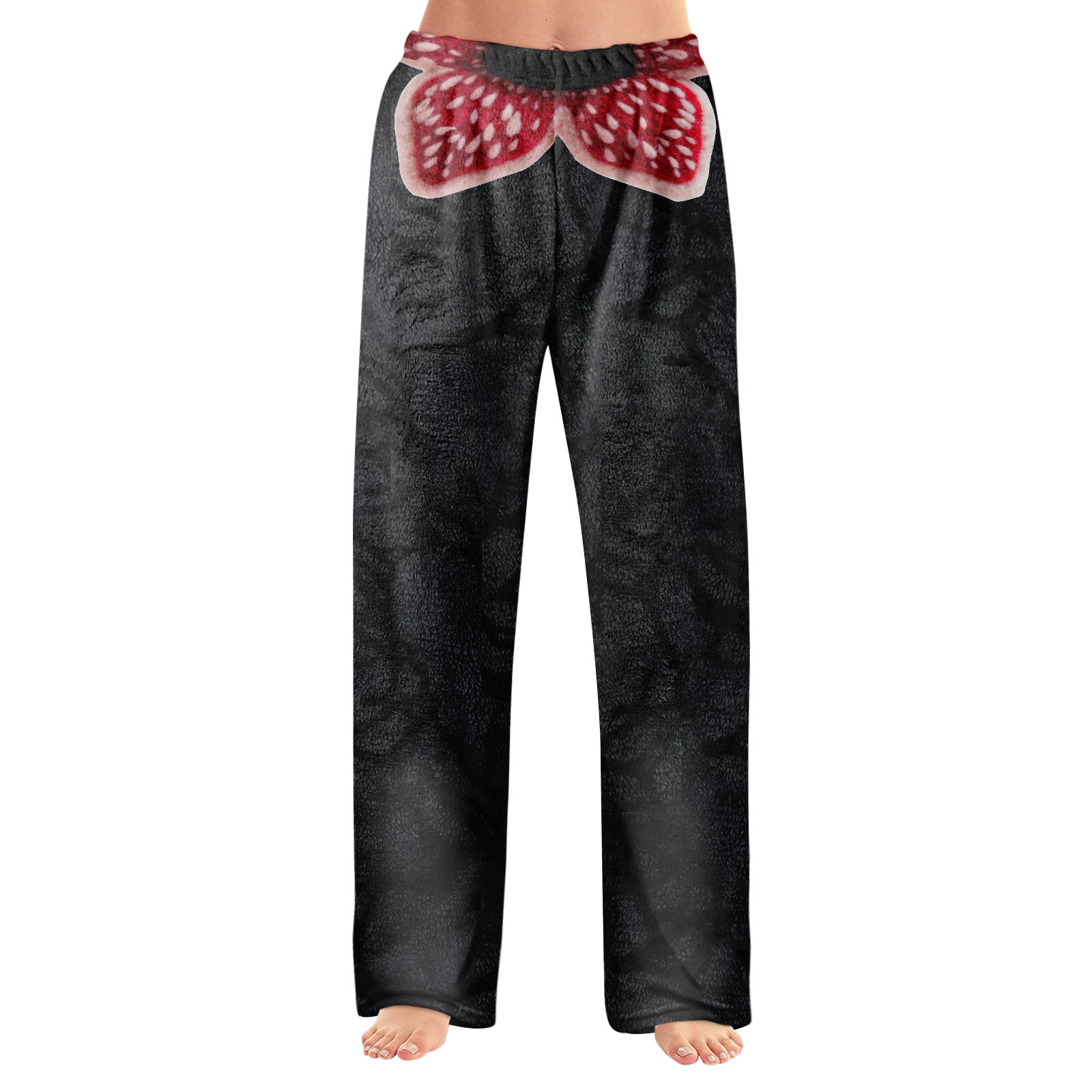 Women's Pajama Bottoms Stranger Things Demogorgon Lounge Pants Wide Leg ...