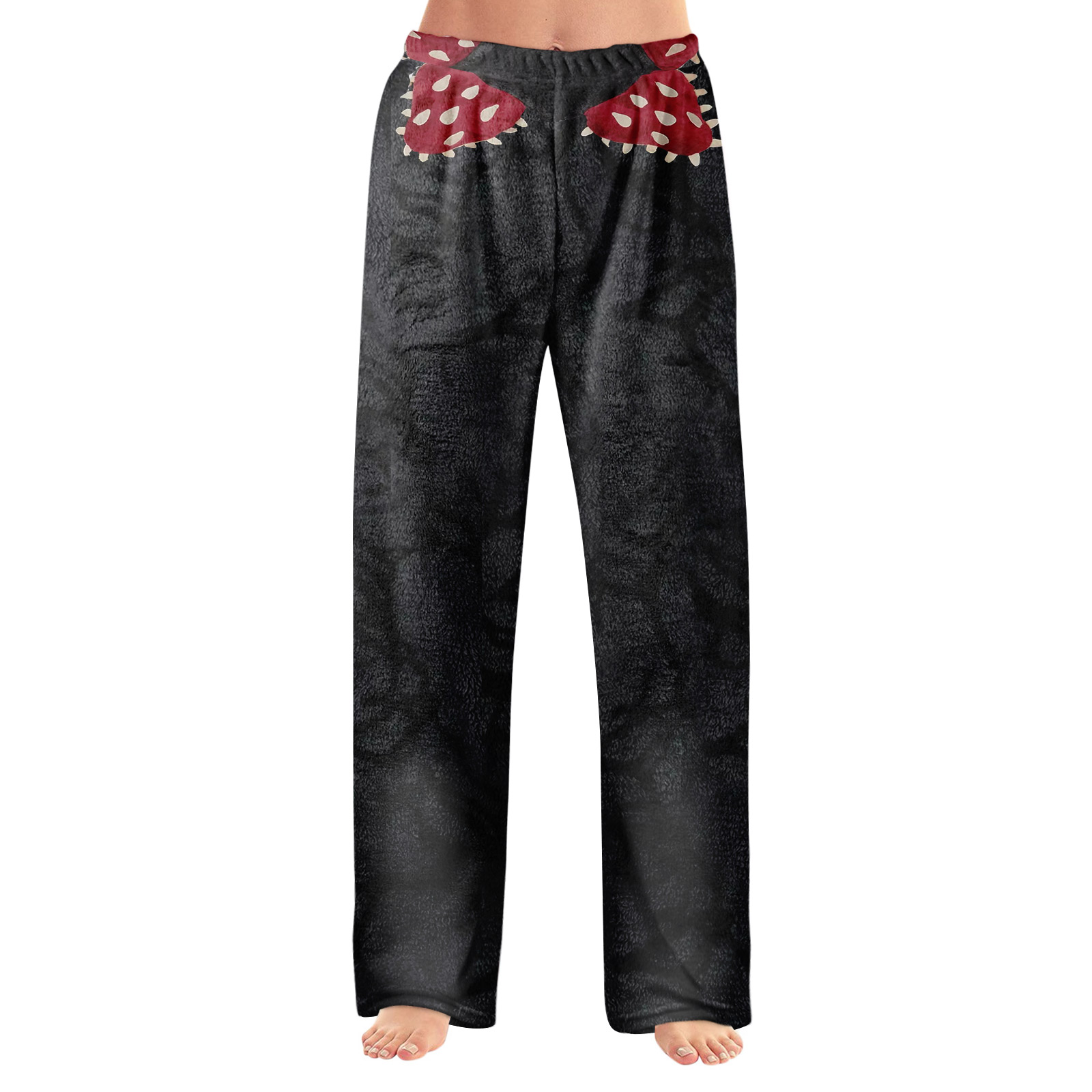 Women's Pajama Bottoms Stranger Things Demogorgon Lounge Pants Wide Leg ...