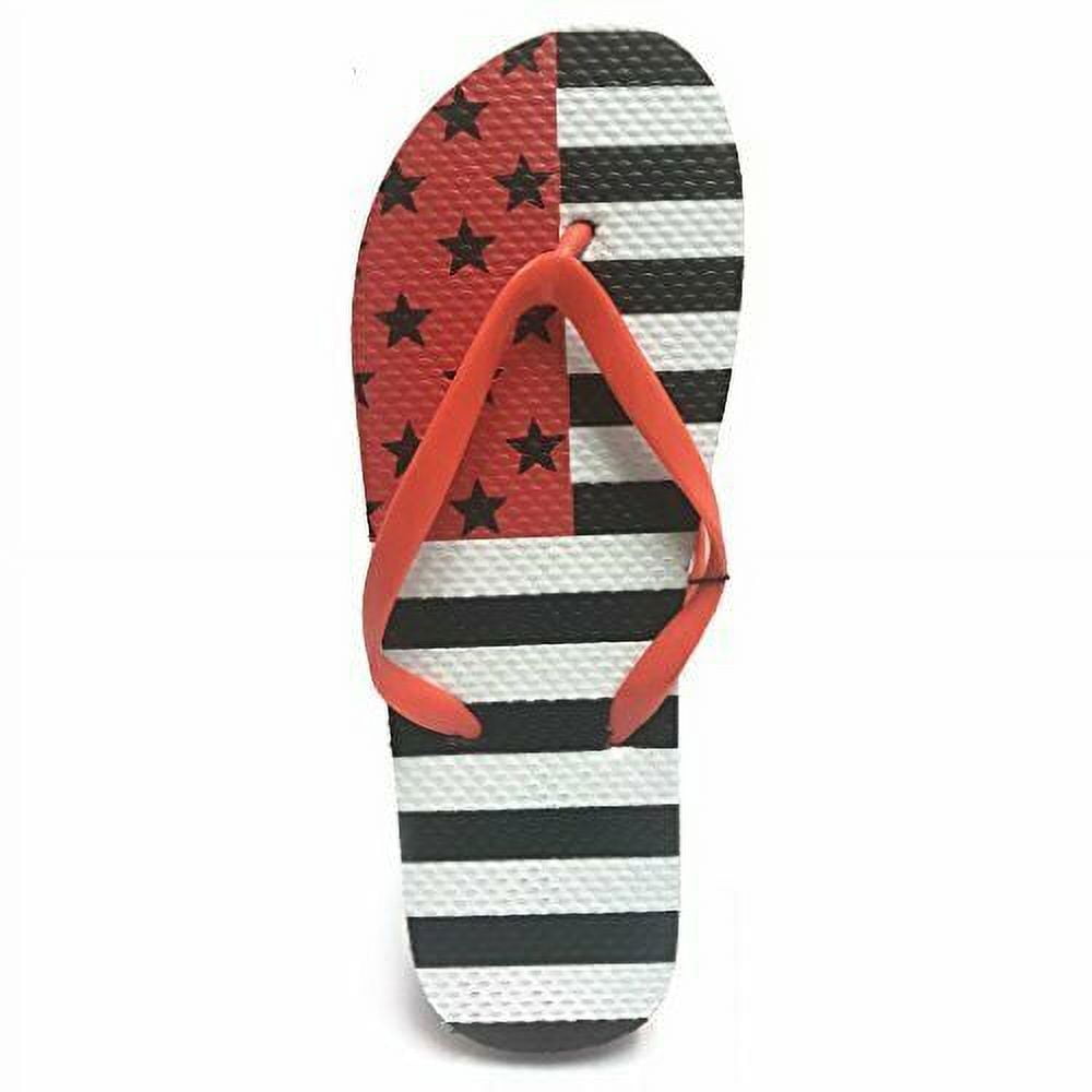 Women's Patriotic American USA Flag Flip Flop - Walmart.com