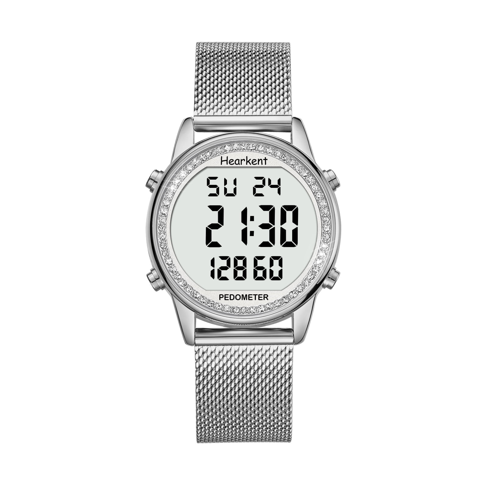 Women's Pedometer Watch-Step Tracker Watch with Calories Counter-Non ...