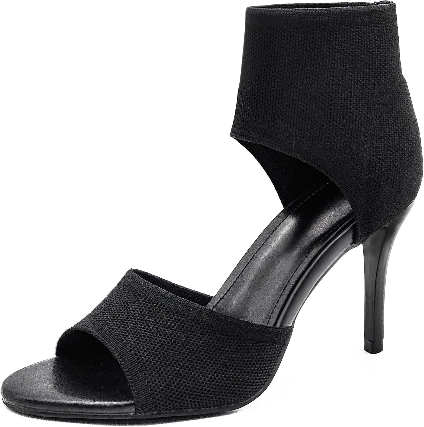 Elecsop Heels for Women, Comfortable Sexy Open Toe High Heels, Dressy Breathable Lightweight ...