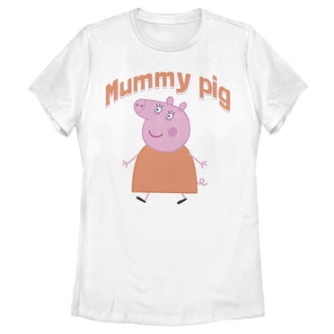 Peppa Pig Girls Pretty Peppa T-Shirt White Sizes 3T-8 - Walmart.com