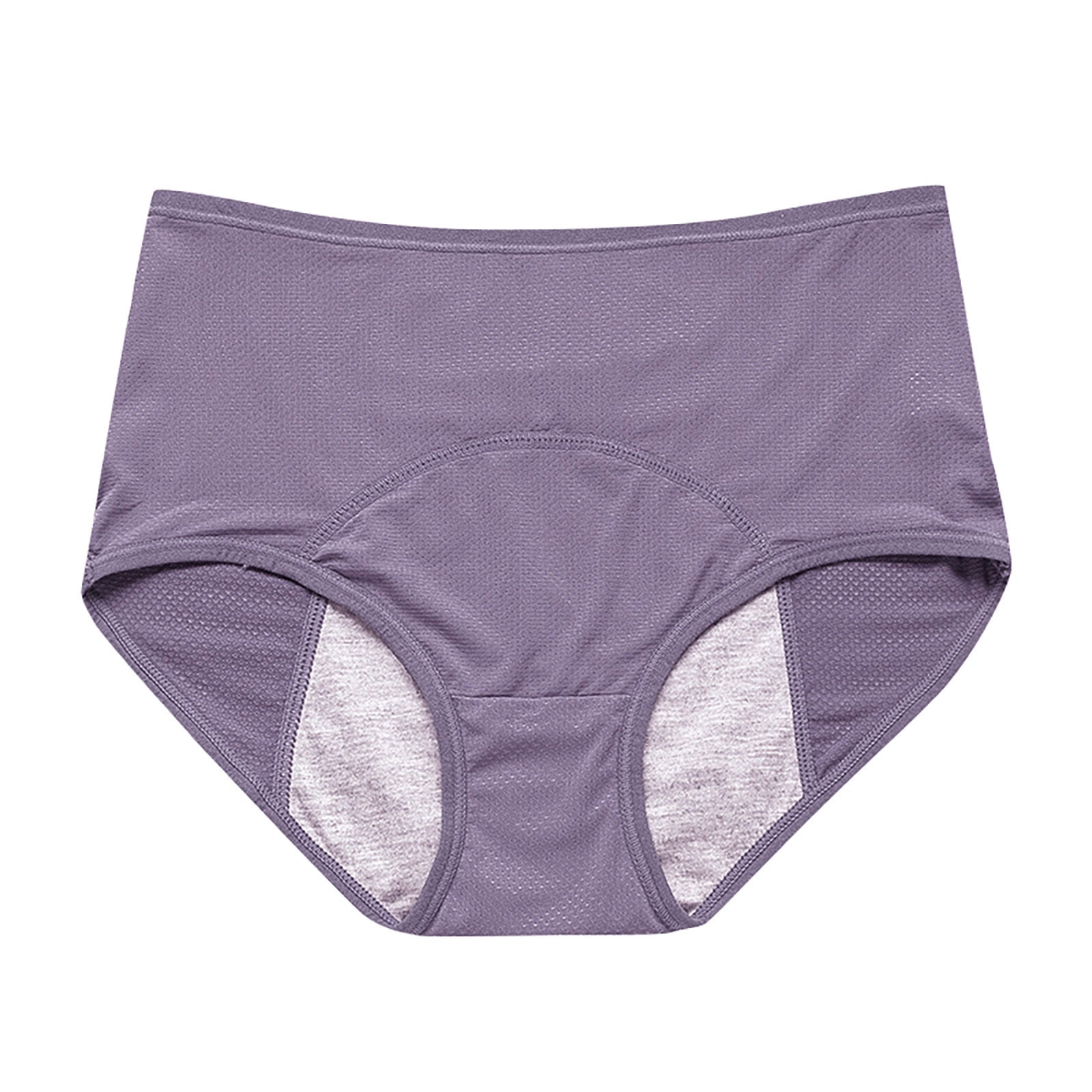 Women's Period Panties – Mid-Waist Cotton Postpartum Underwear, Fully ...