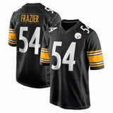 Women's Pittsburgh Frazier 54 Black Sports Player Game Stitched Name ...