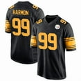 Women's Pittsburgh Harmon 99 Black Alternate Sports Player Game ...