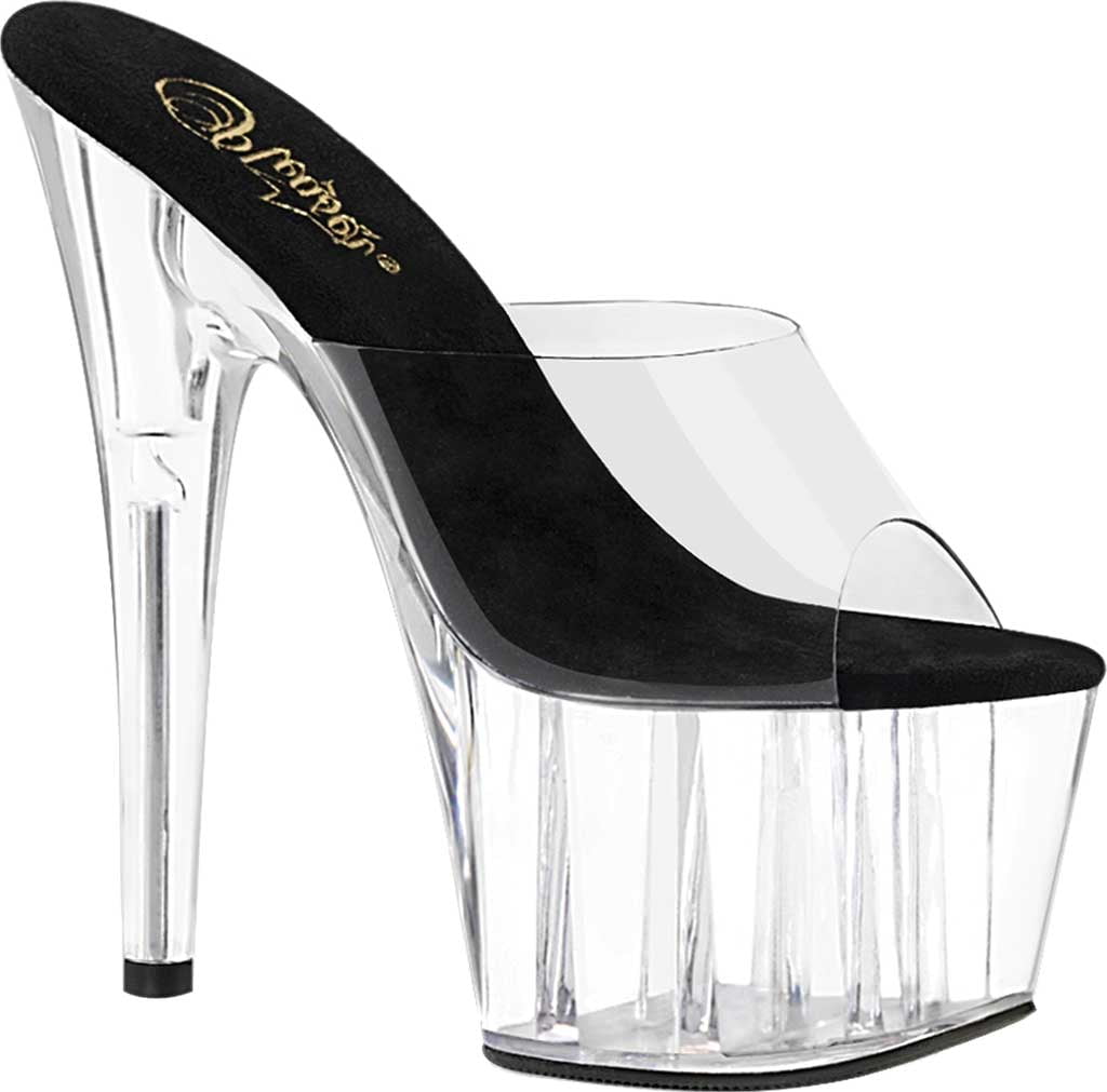 Women's Pleaser Adore 701 Platform Slide Stiletto Sandal - Walmart.com