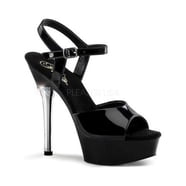 Women's Pleaser Delight 601-6 Leopard - Walmart.com