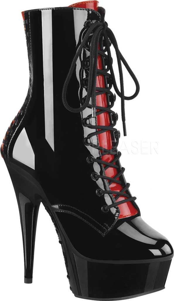 Women's Pleaser Delight 1020FH Lace Up Ankle Boot - Walmart.com