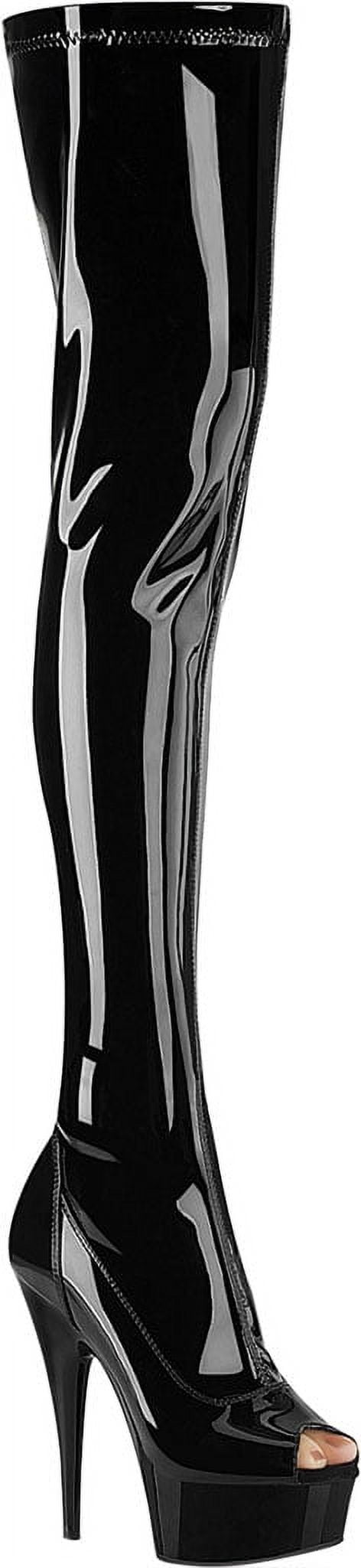 Women's Pleaser Delight 3011 Thigh High Boot - Walmart.com