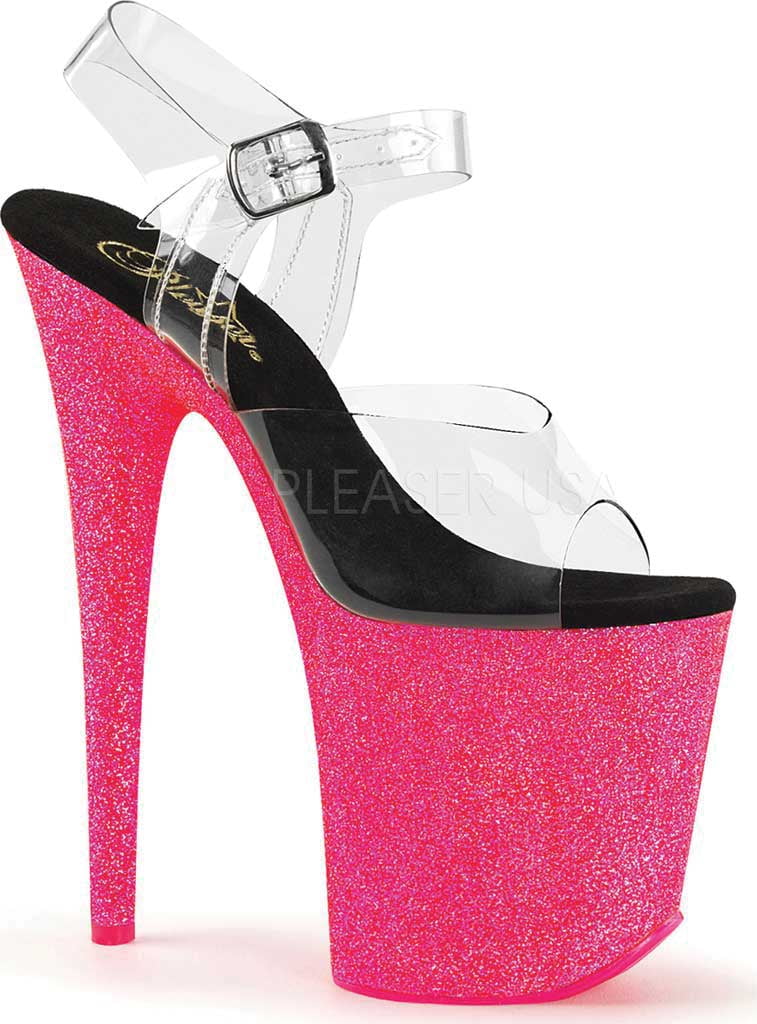 Women's Pleaser Flamingo 808UVG Platform Sandal - Walmart Business Supplies