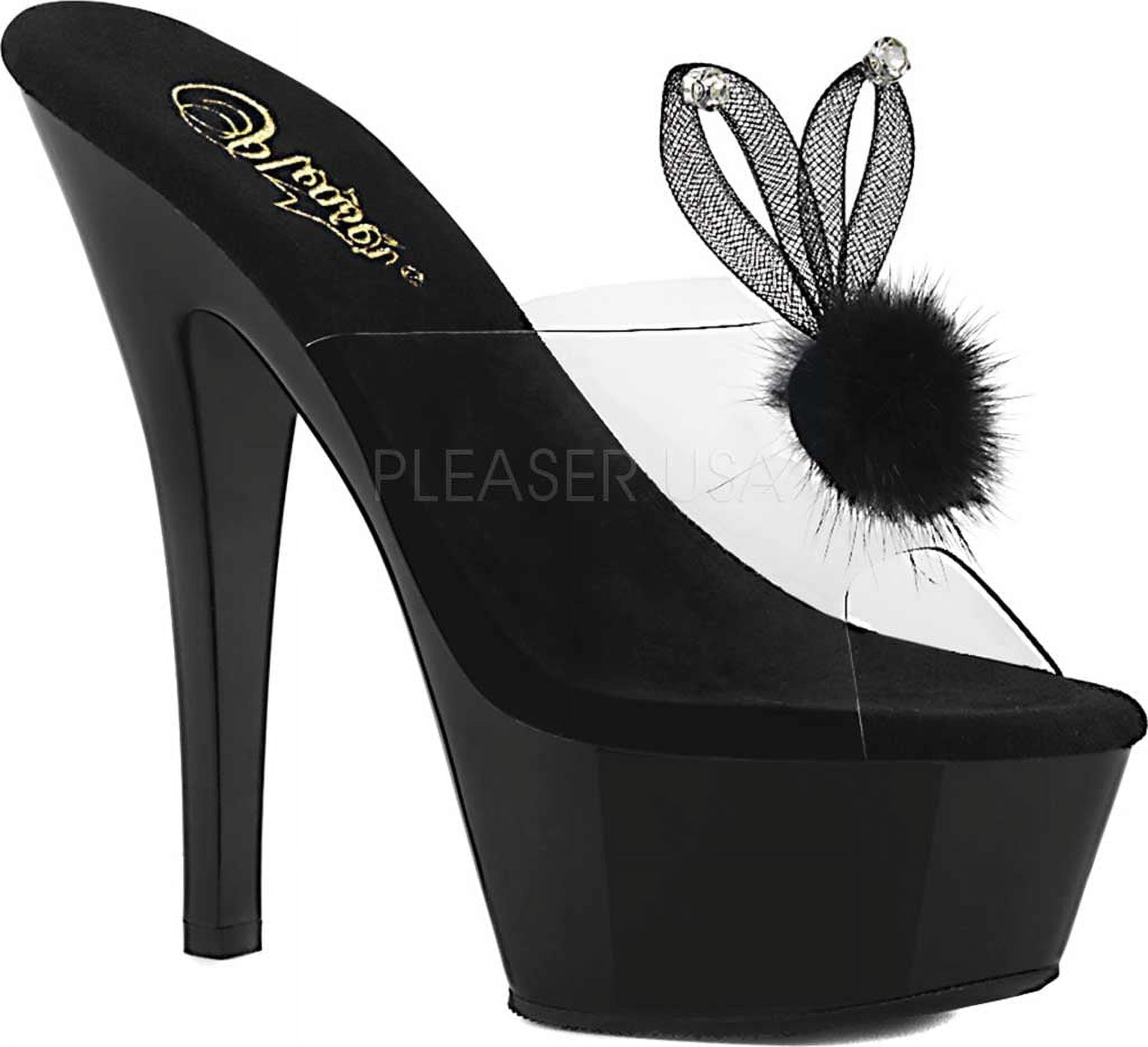 Women's Pleaser Kiss 201BUNNY Slide - Walmart.com