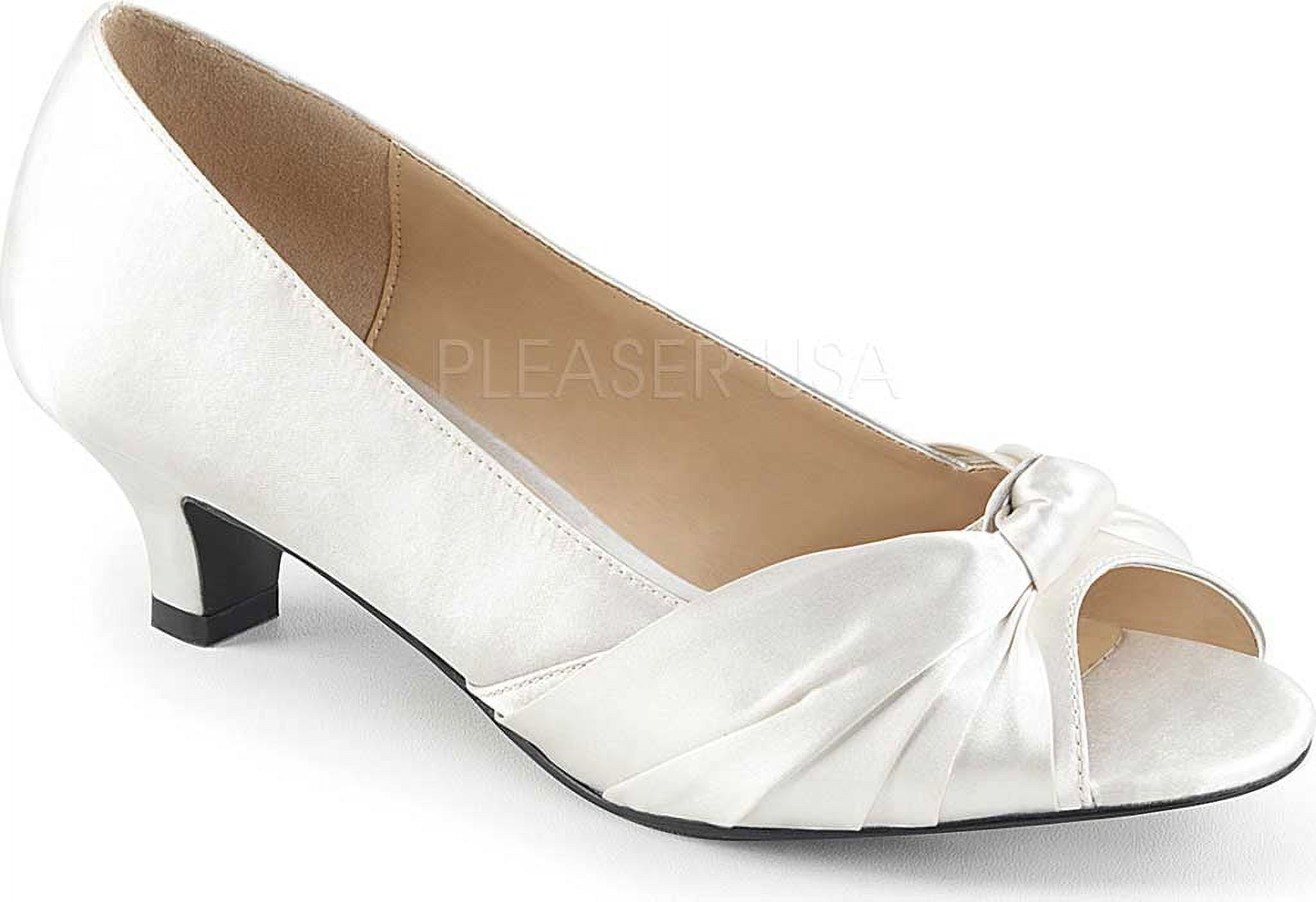 Women's Pleaser Pink Label Fab 422 Open-Toe Pump - Walmart.com