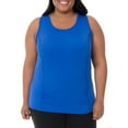 Women's Plus-Size Active Mesh Performance Tank - Walmart.com