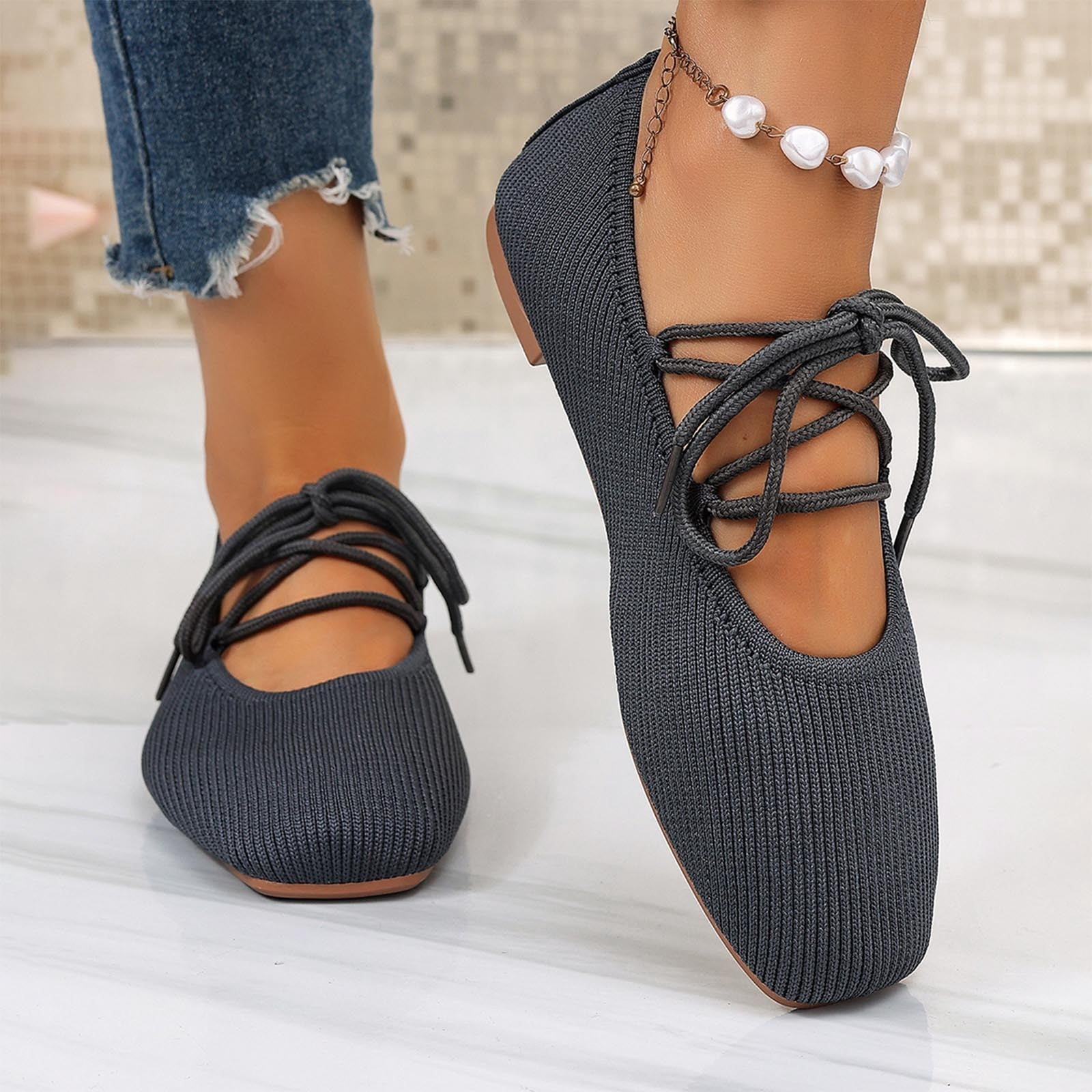 Women's Plus Size Fit Comfortable Casual & Dress Shoes Daily Wear ...
