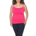 Women's Plus Size Lace Trim Tank Top - Walmart.com