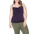 Women's Plus Size Lace Trim Tank Top - Walmart.com