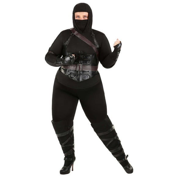 Female Ninja Costume in Classic Halloween Costumes - Walmart.com