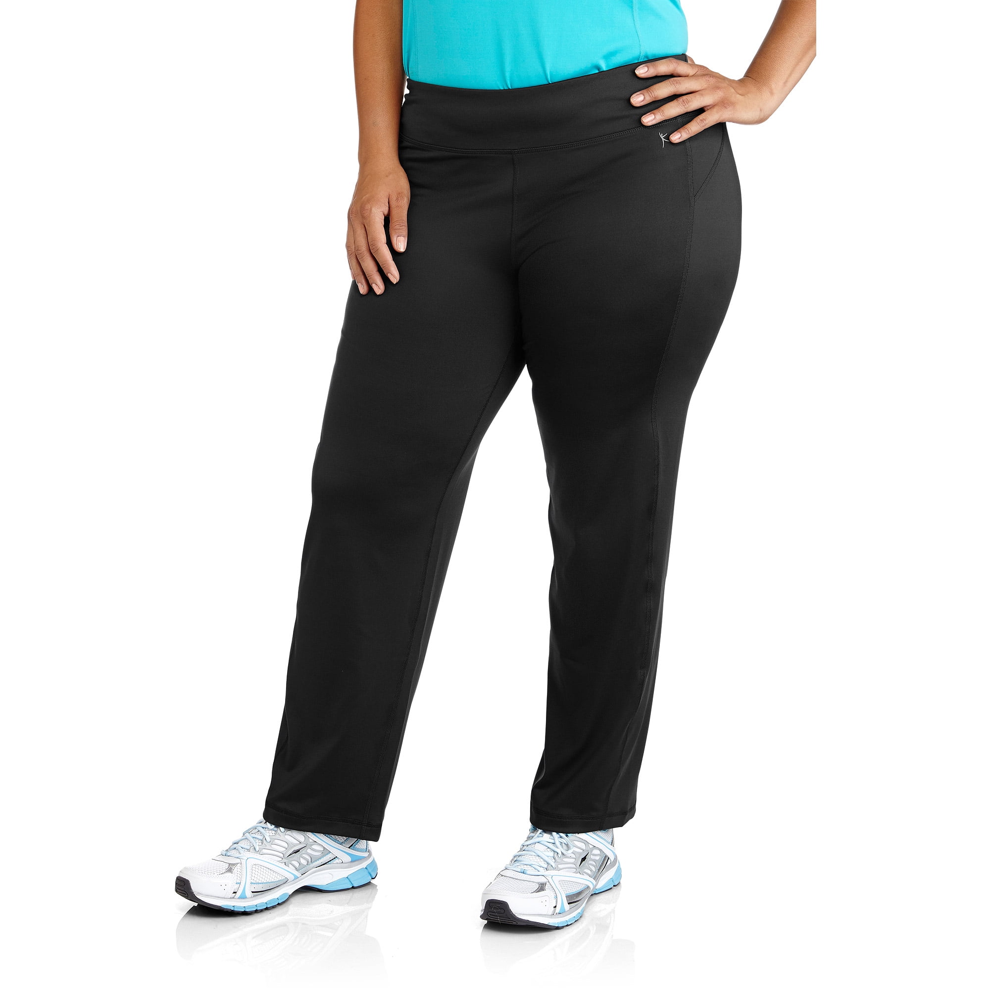 Danskin Now women's Plus-Size Petite Performance Pants - Walmart.com