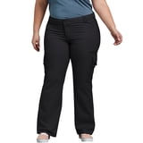Women's Plus Size Relaxed Fit Cargo Pants - Walmart.com