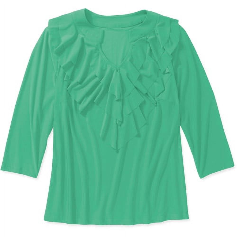 Women s Plus Size Ruffle Top Walmart women-s-plus-size-ruffle-top-walmart