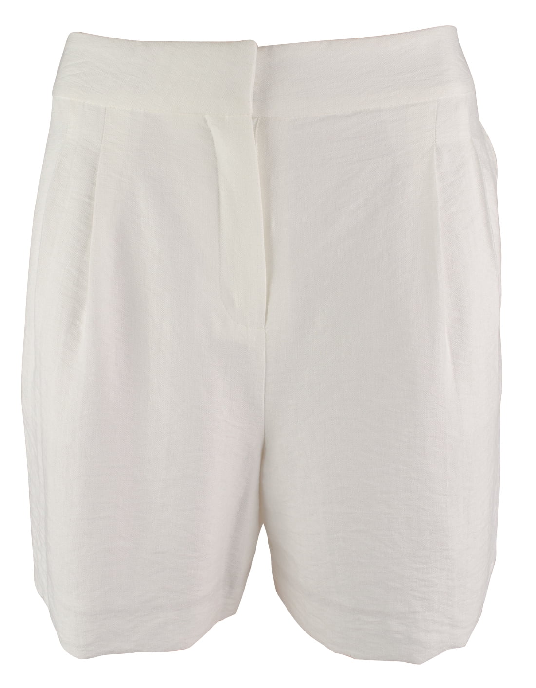 Women's Plus Size Rumple Twill Mide Rise Pocketed Short-NI-24W ...