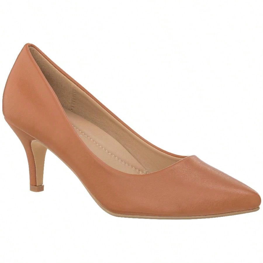 Women's Pointed Toe Stiletto Heels Thin Heel Pump Pointed Toe Low Heel ...