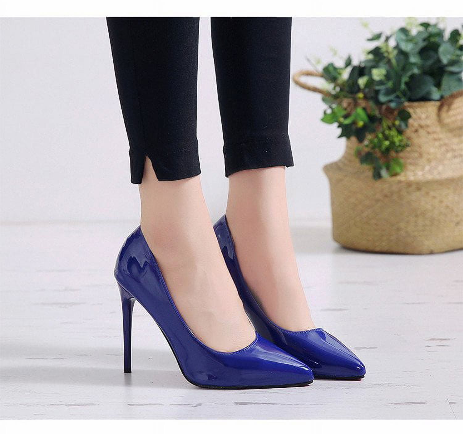 Women's Pointed Toe Stilettos Wedding Dress Shoes High Heels For Women ...